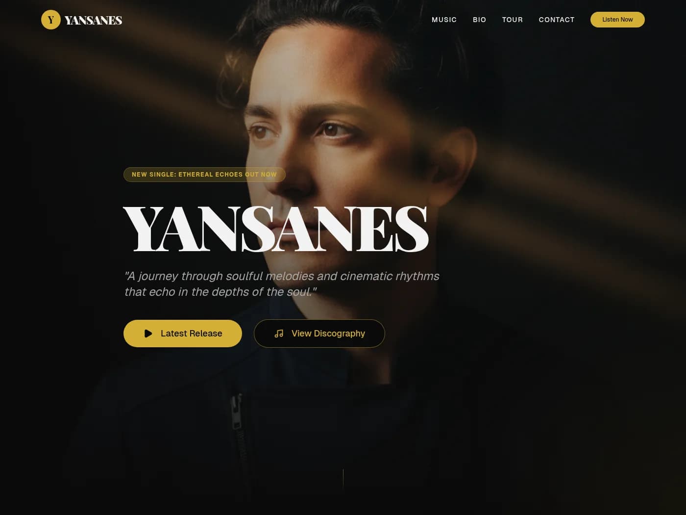 Yansanes Music Website