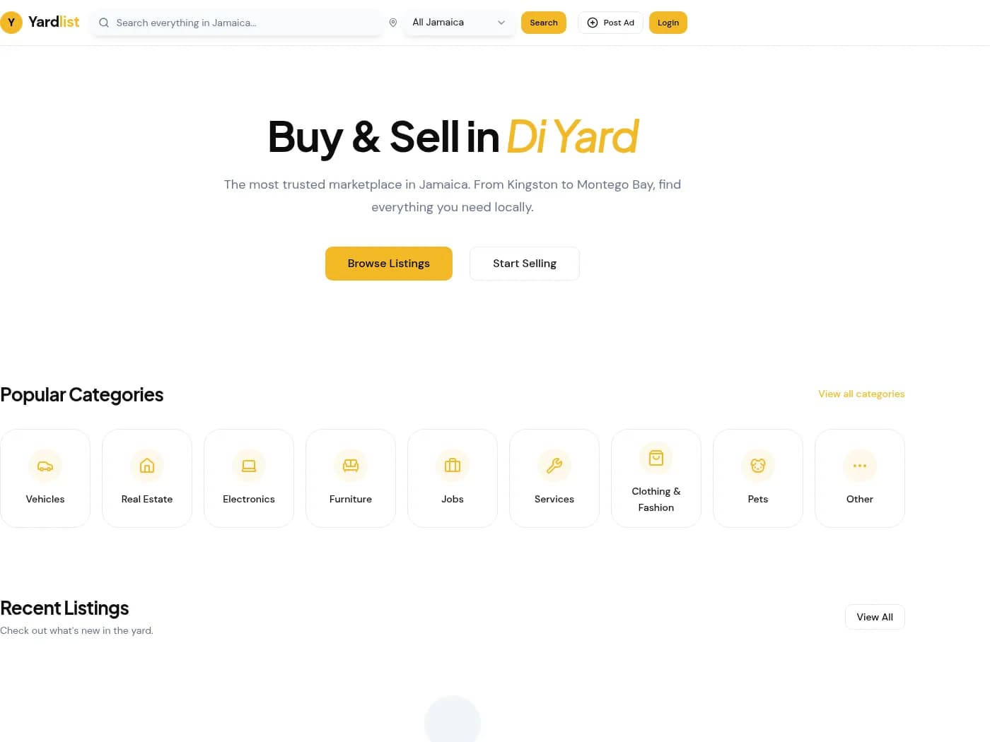 Yardlist Marketplace