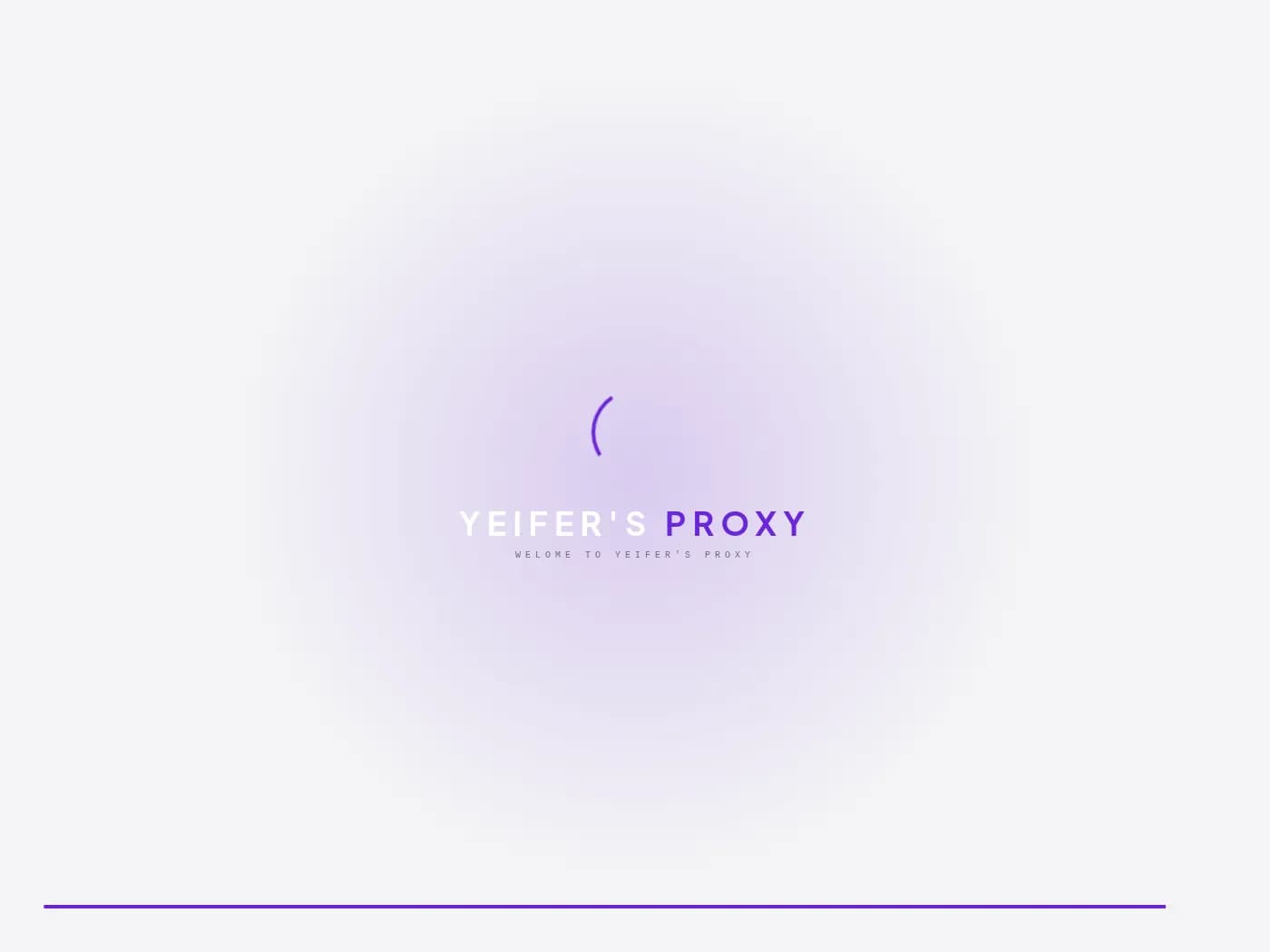 Yeifer's Space Proxy