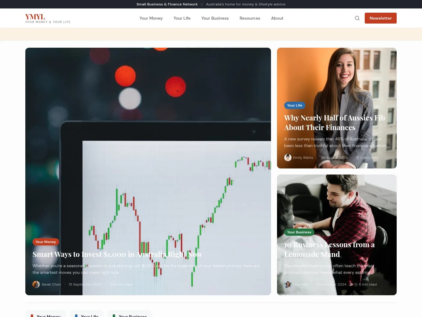 YMYL Blog Platform