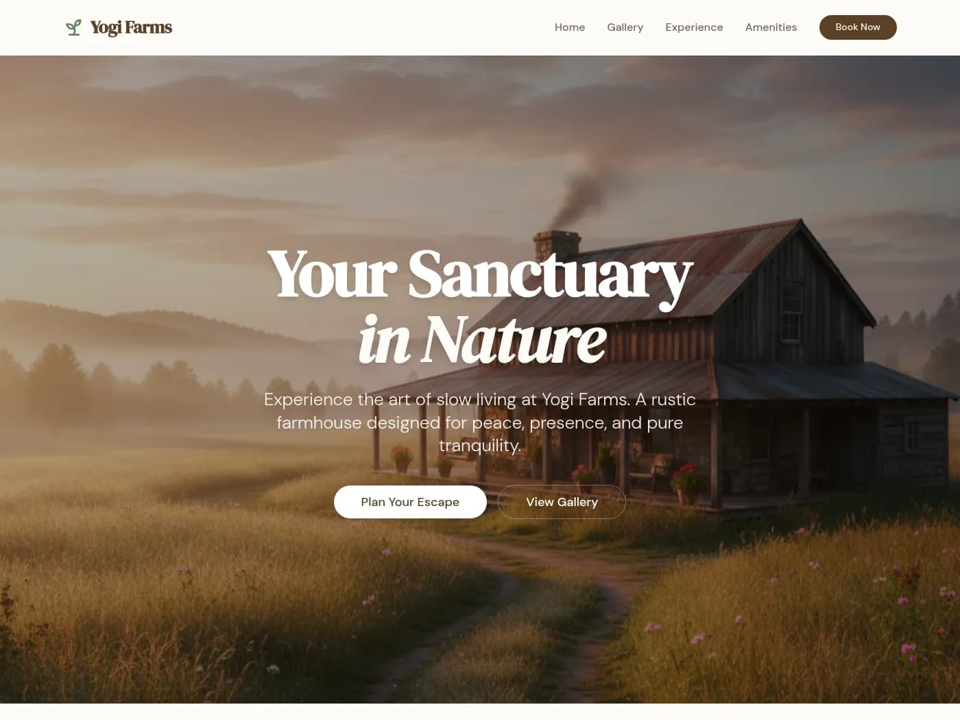 Yogi Farms Website