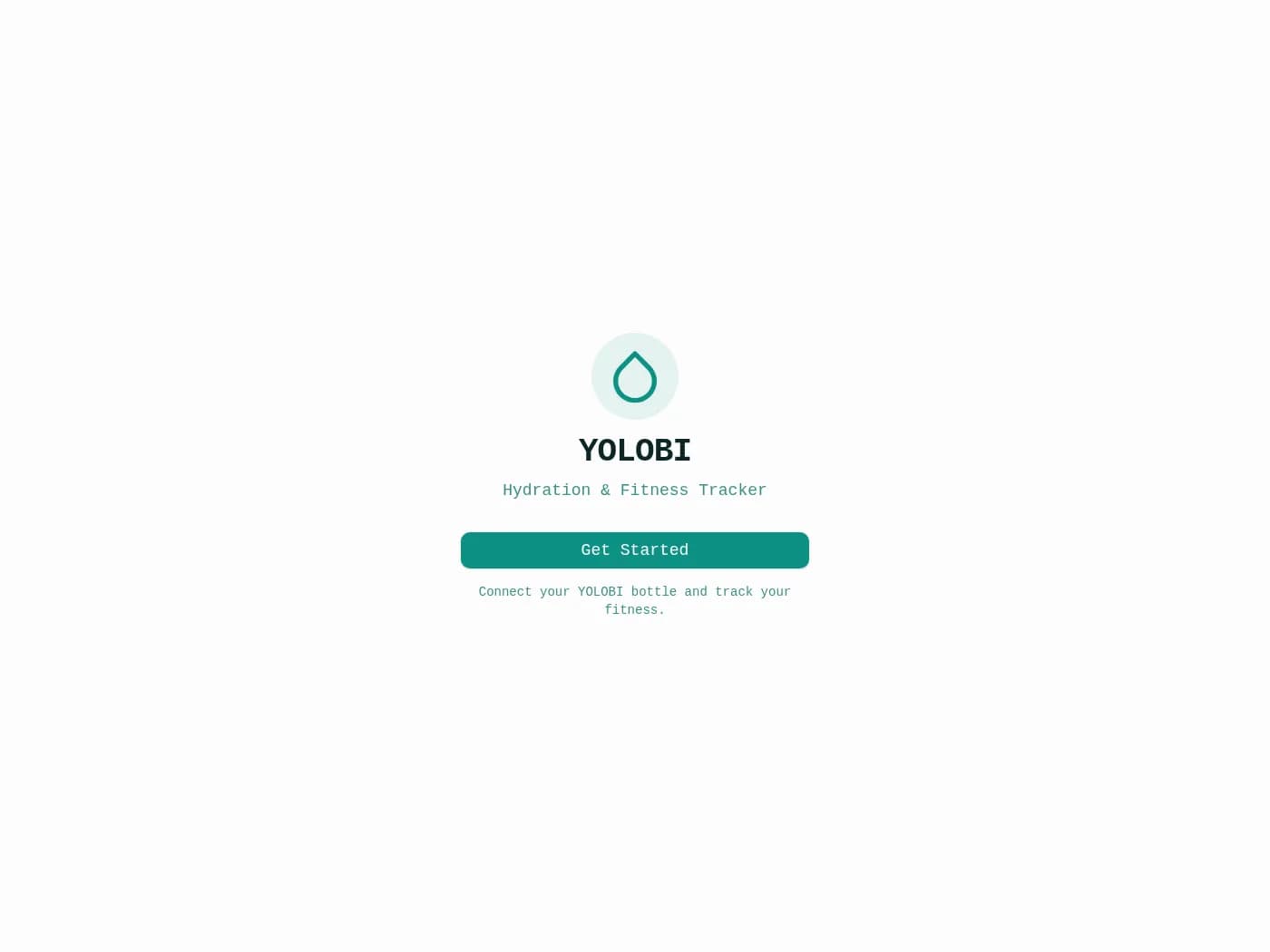 YOLOBI Hydration Tracker
