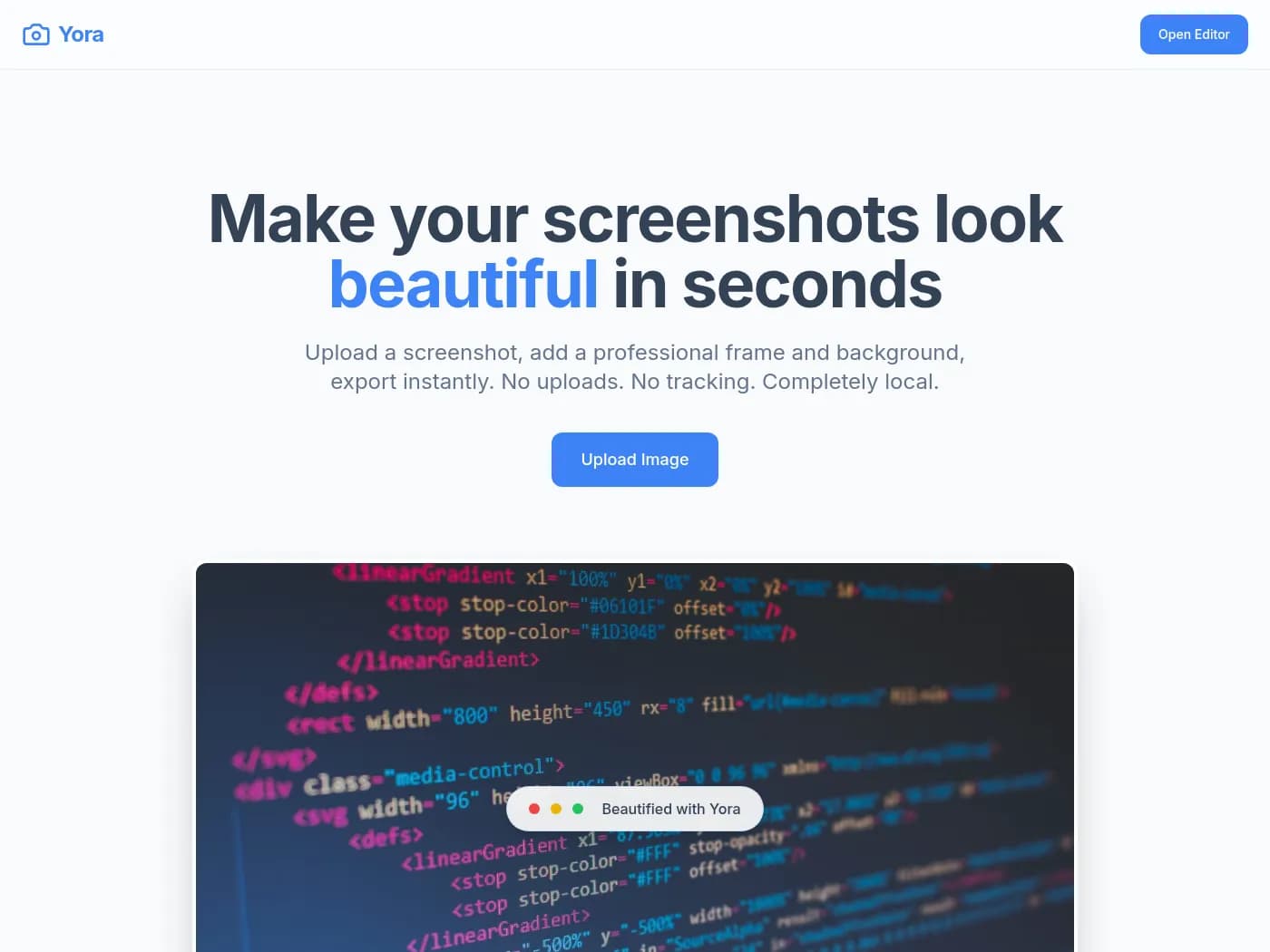 Yora Screenshot Beautifier