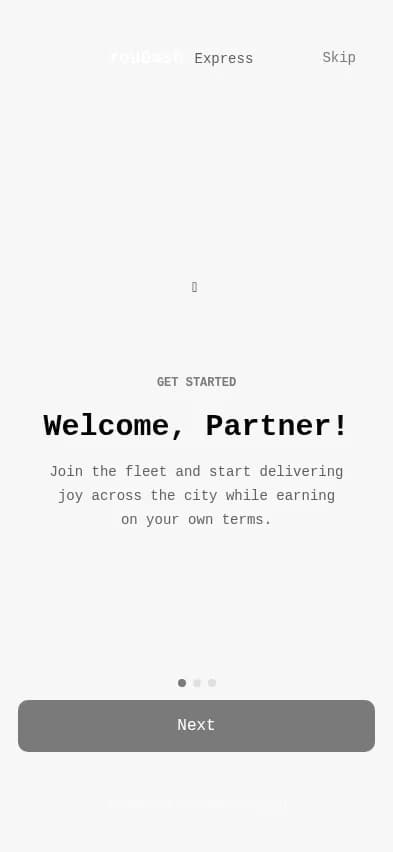 YouDash Rider UI Kit