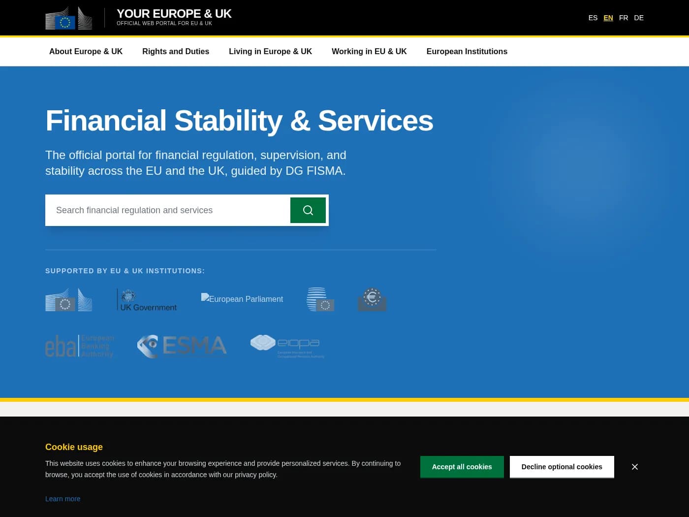 Your Europe Web Portal European Commission