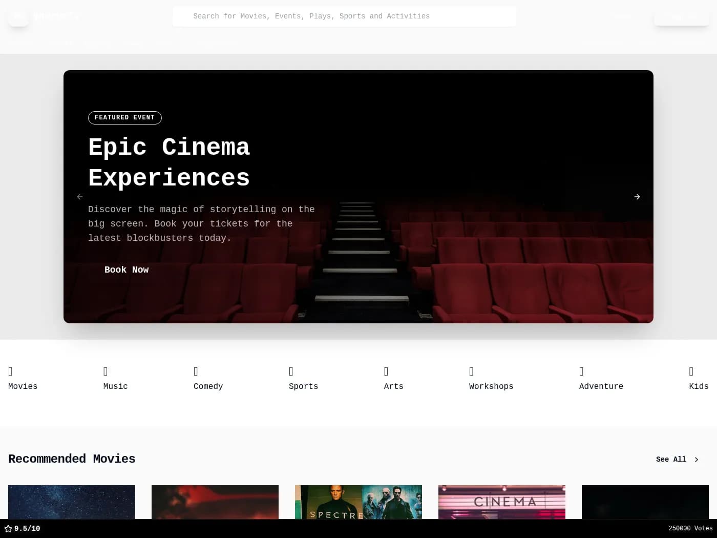 YourCity Ticket Portal