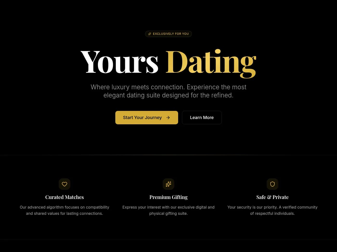 Yours Dating Suite