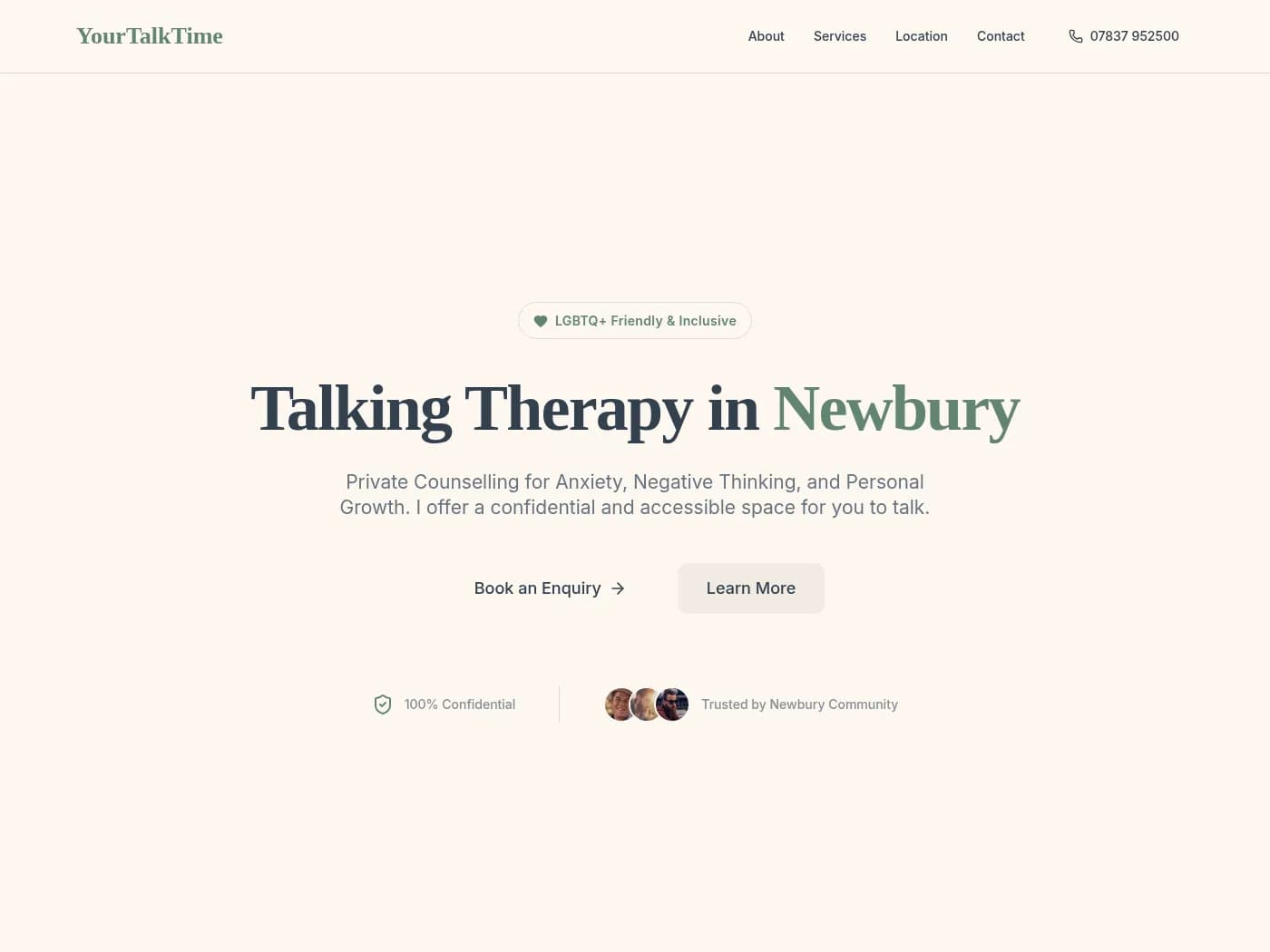 YourTalkTime Therapy Site