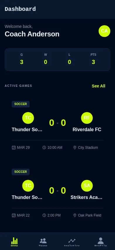 Youth Sports Hub