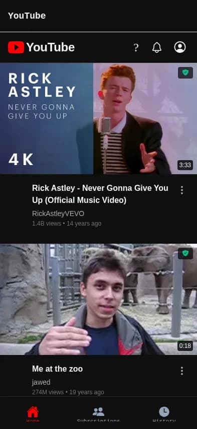 Ad-Free YouTube iOS App
