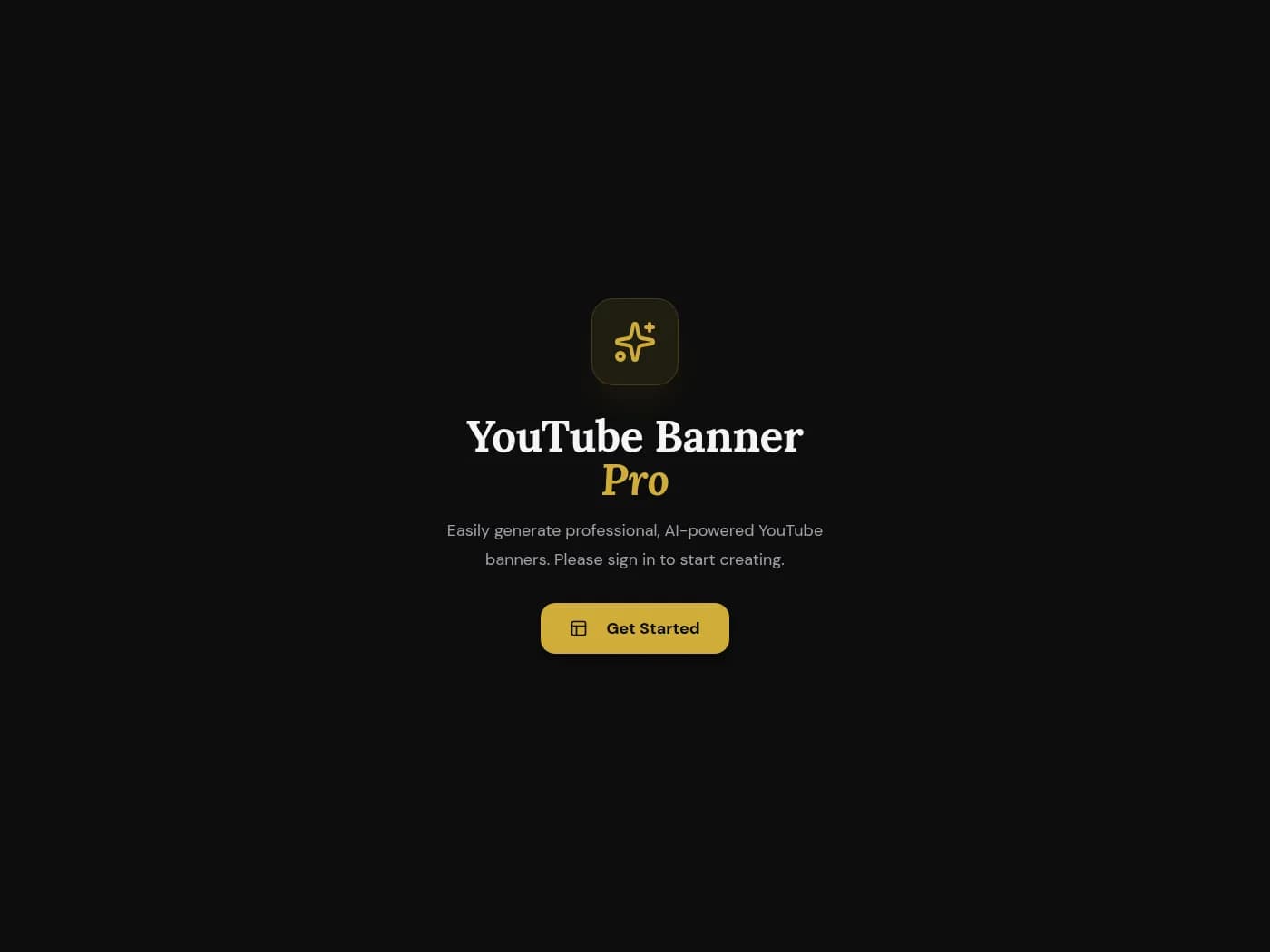 YouTube Banner Generator