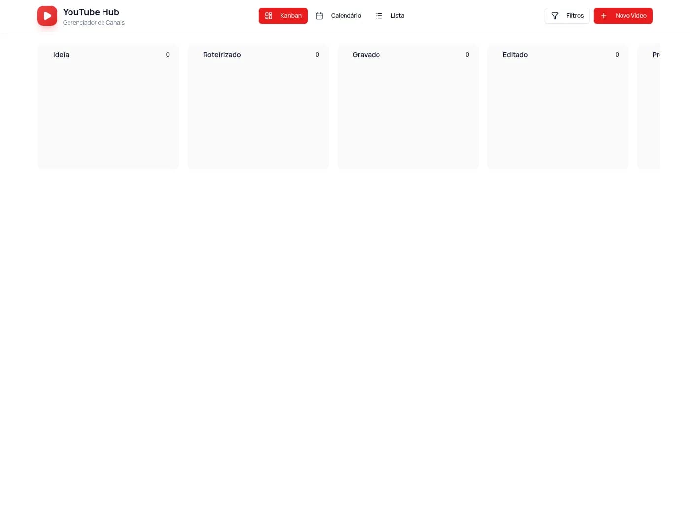 YouTube Channel Manager