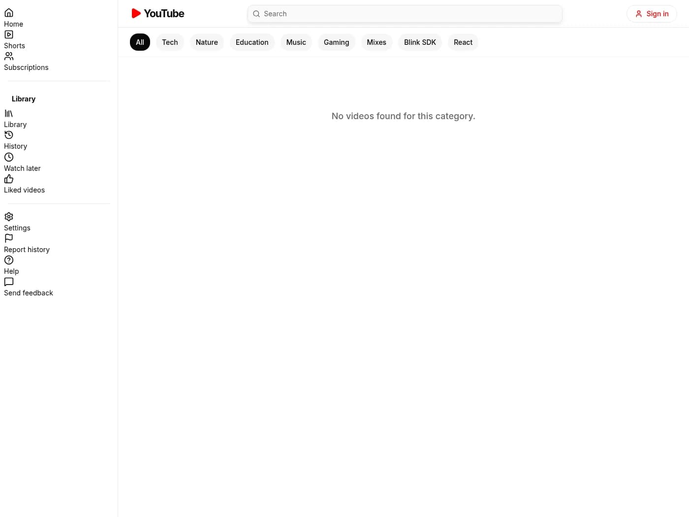 YouTube Clone