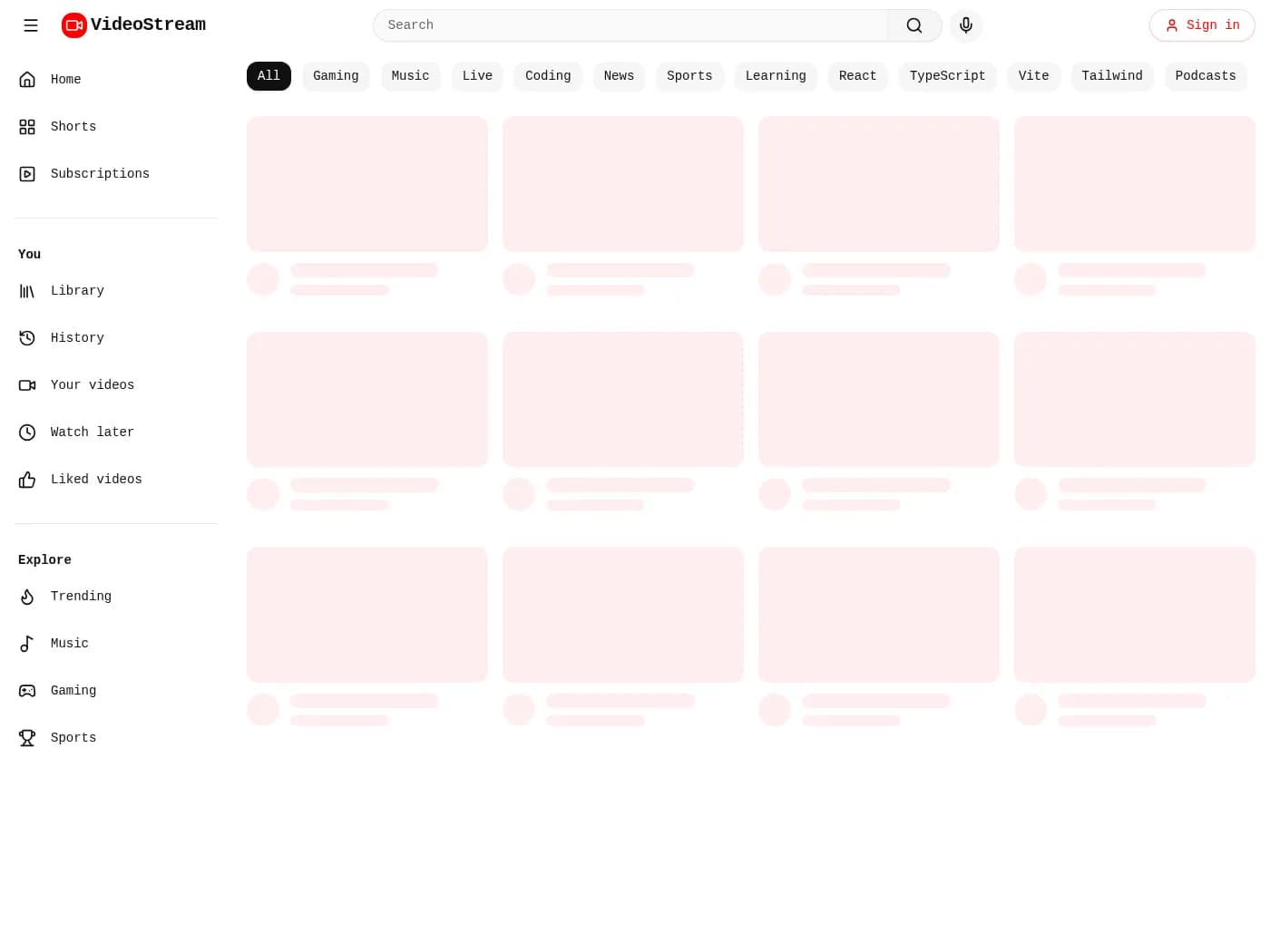 VideoStream Clone