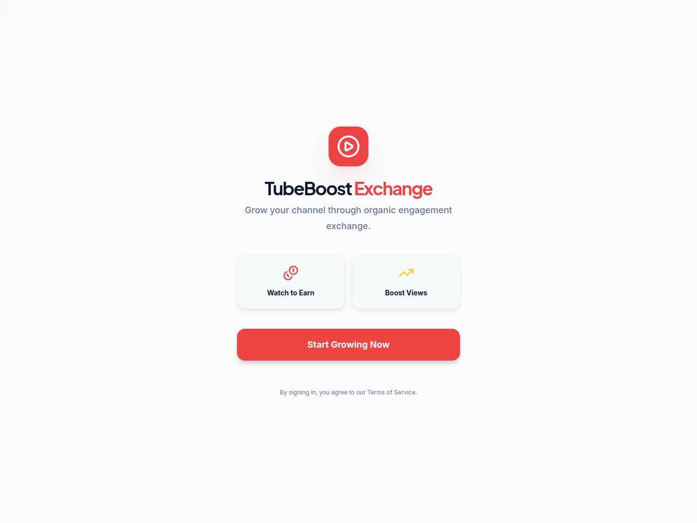TubeBoost Exchange