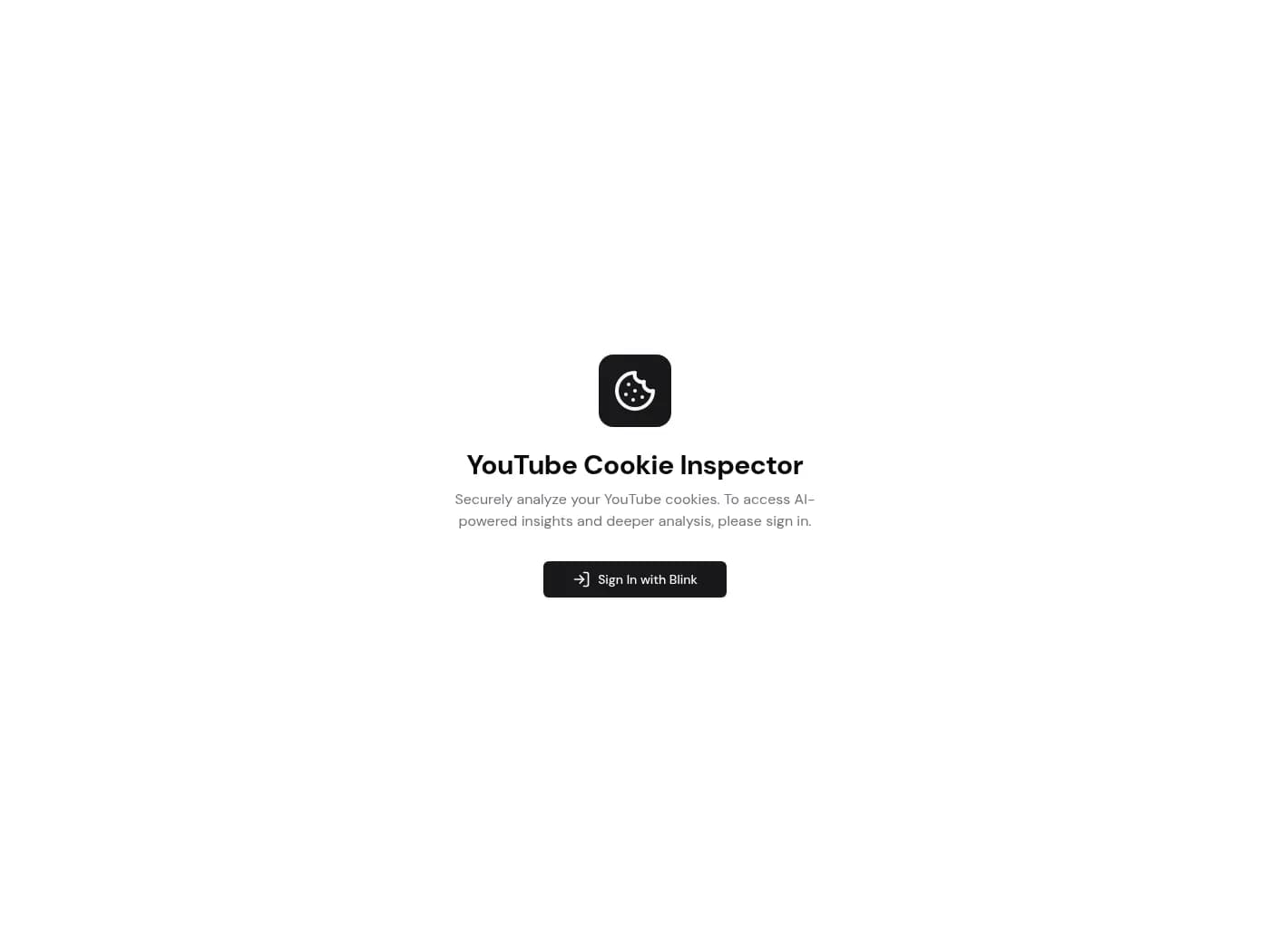 YouTube Cookie Inspector