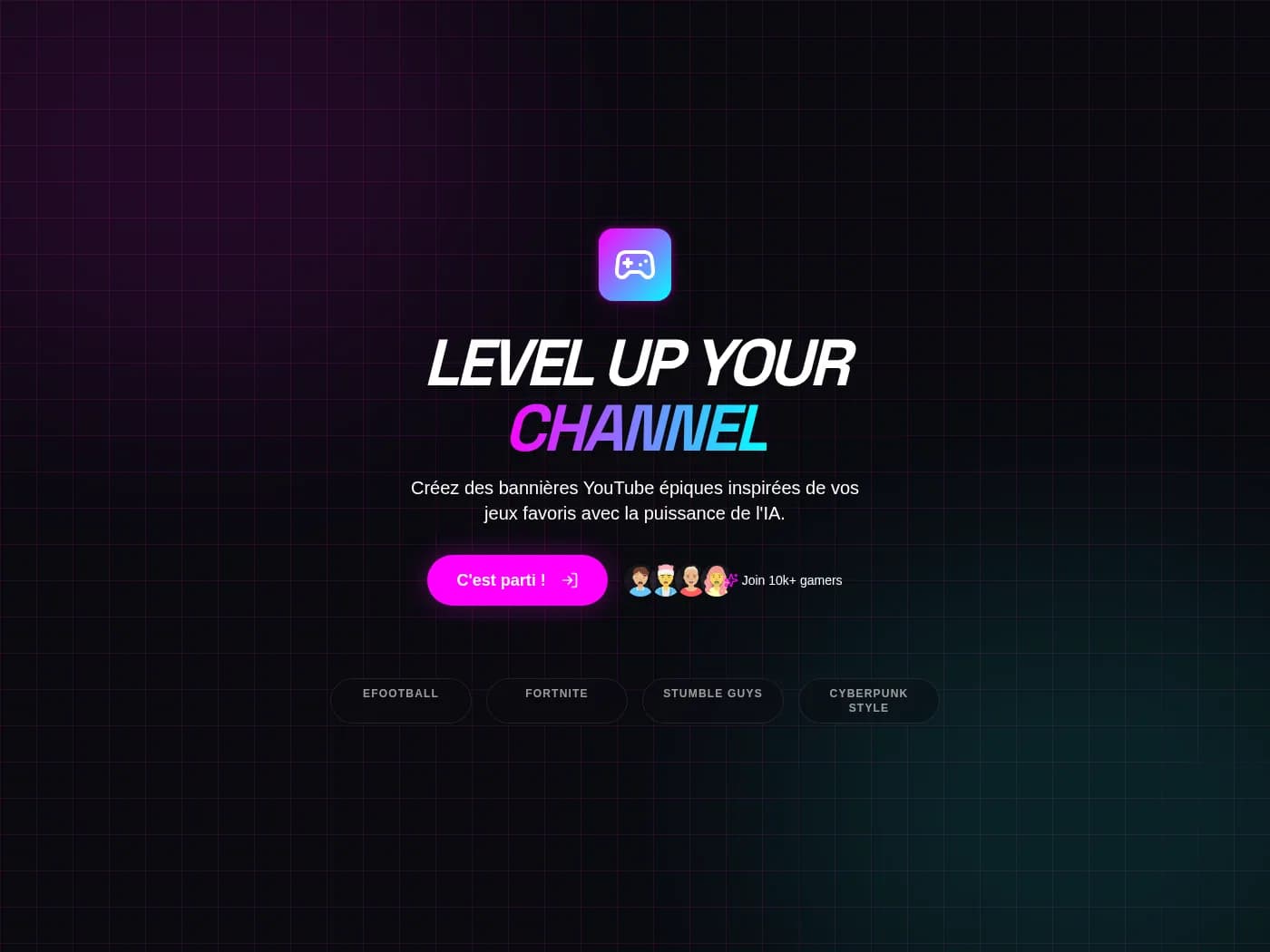 GameZone YouTube Banner