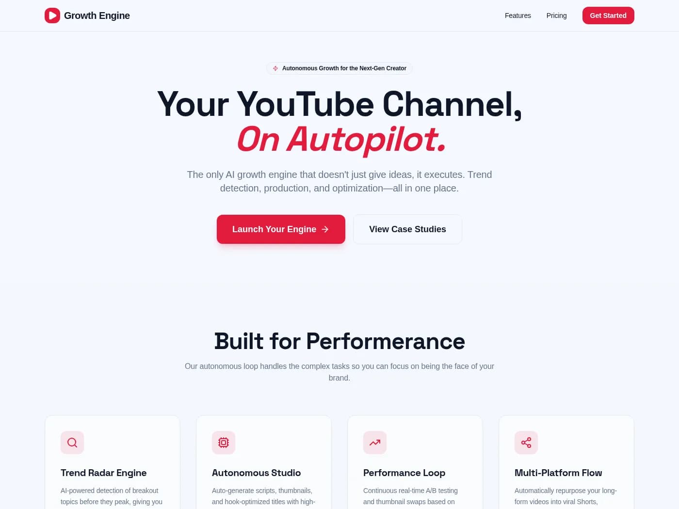 Autonomous YouTube Growth