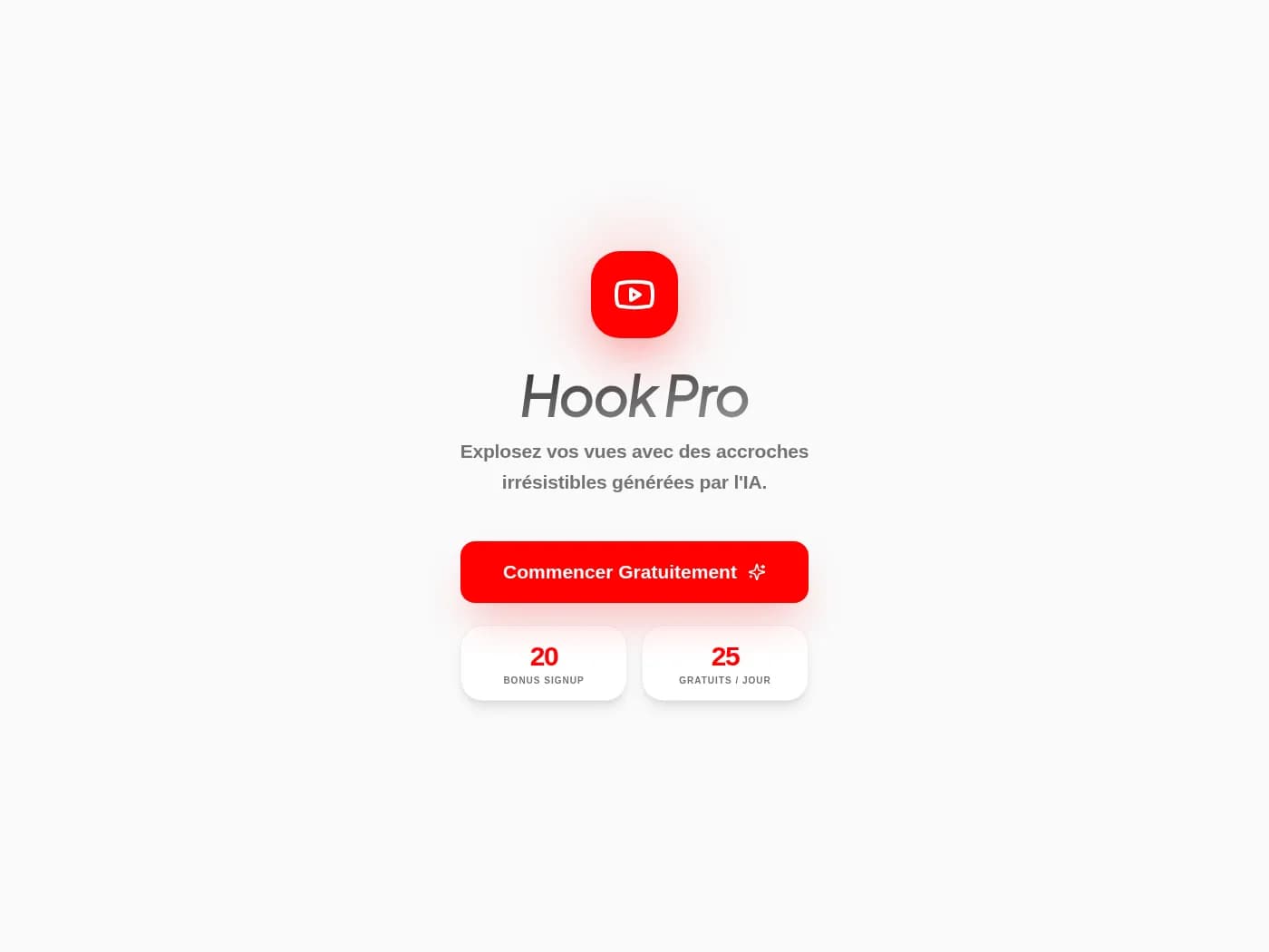 YouTube Hook Generator