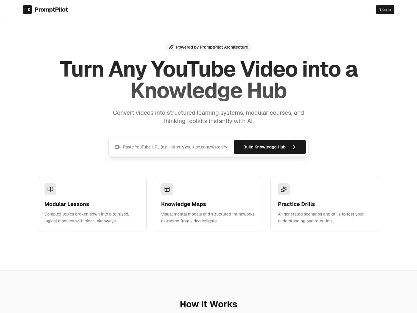 PromptPilot Knowledge Hub
