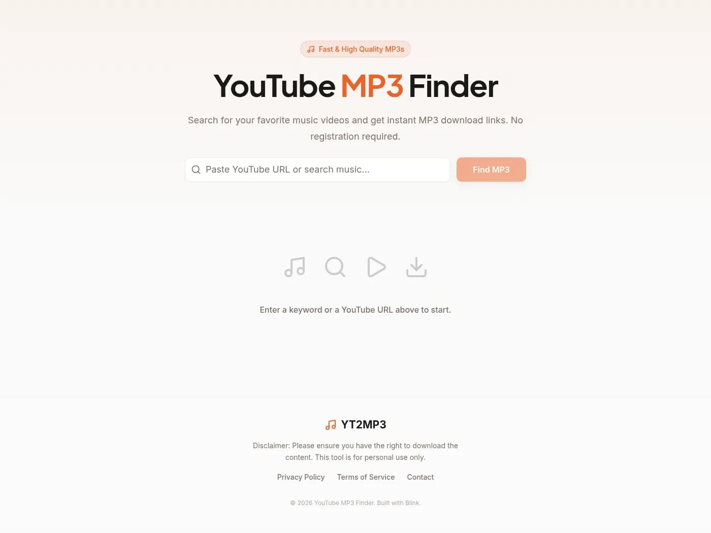 YouTube MP3 Finder
