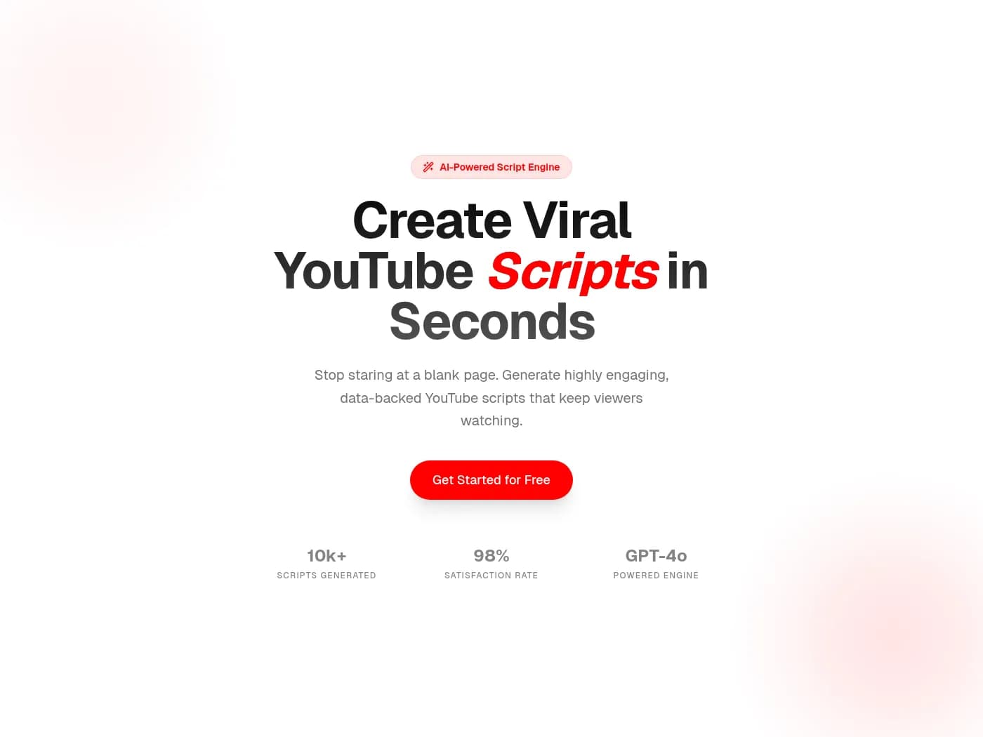 YouTube Script Creator