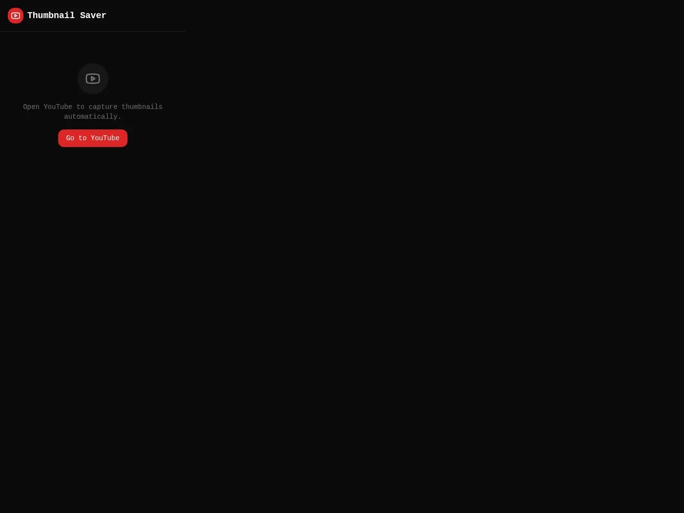 YouTube Thumbnail Saver