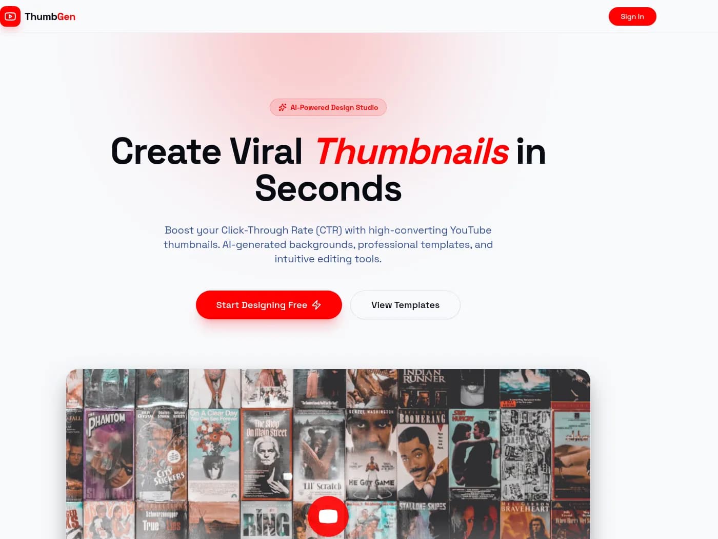 YouTube Thumbnail Generator