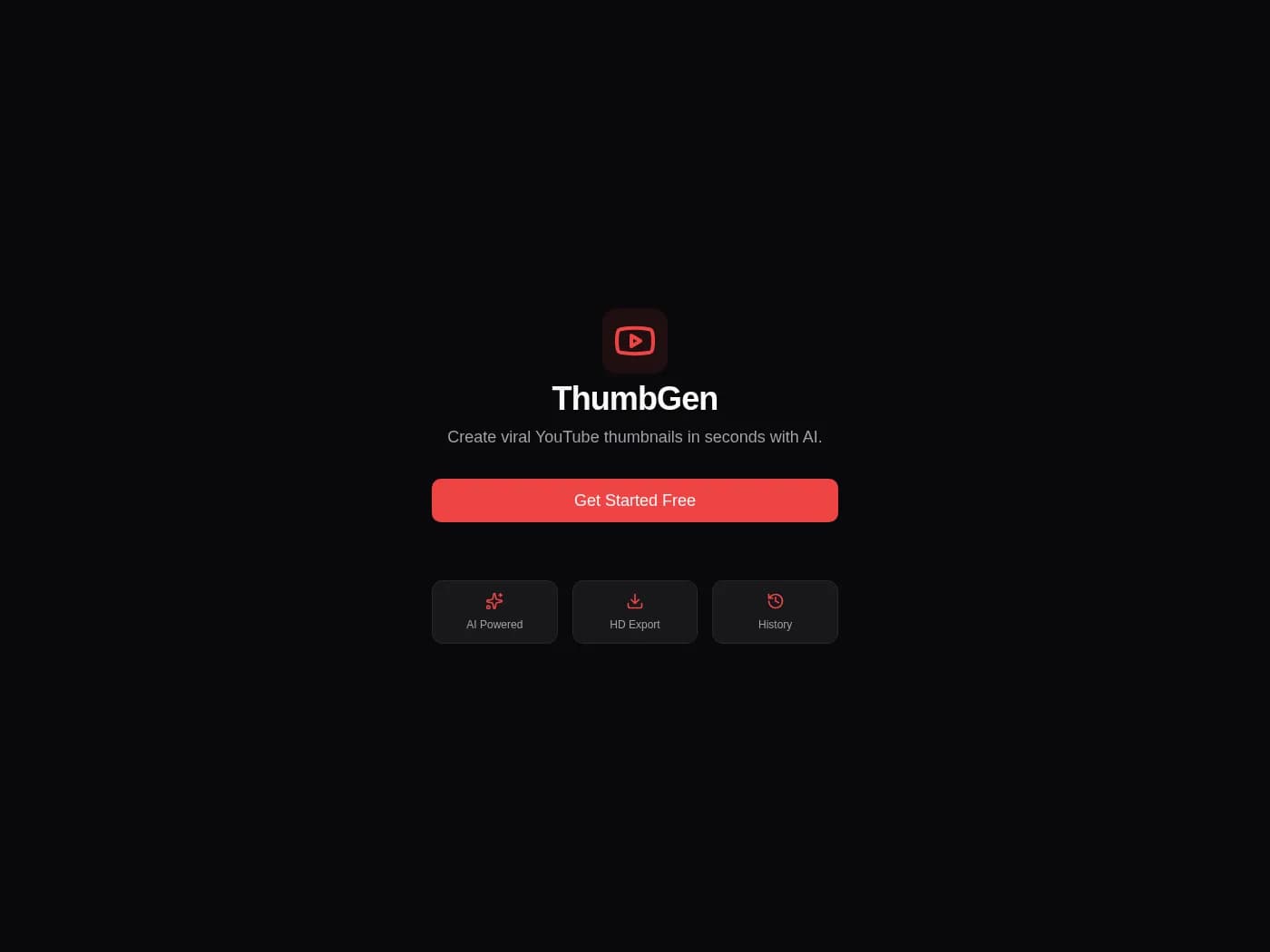 YouTube ThumbGen
