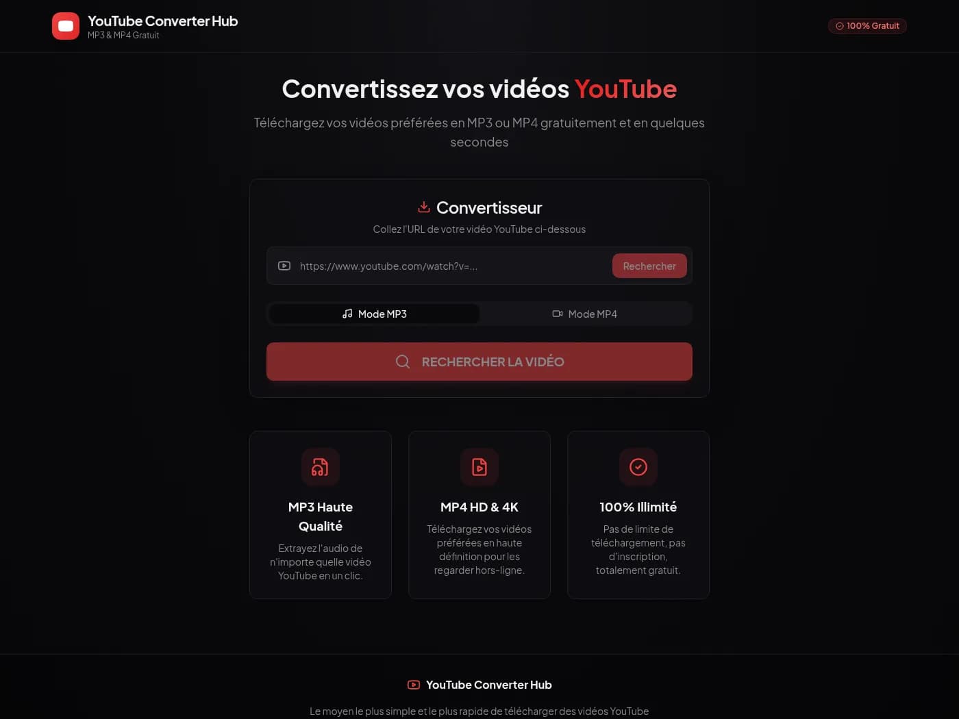 YouTube Converter Hub