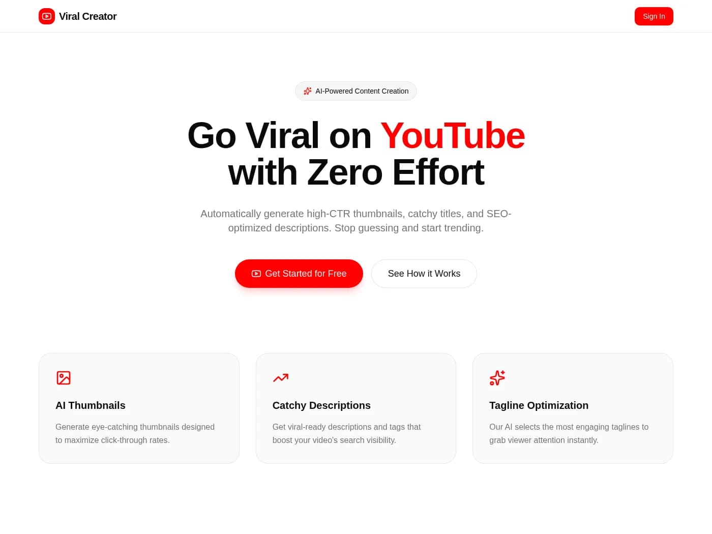 Viral YouTube Creator
