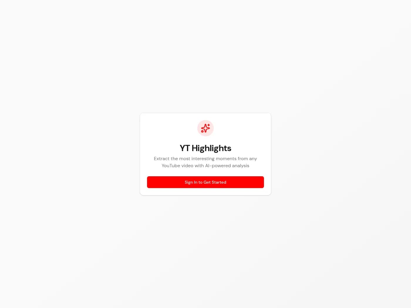 YT Highlights Extractor