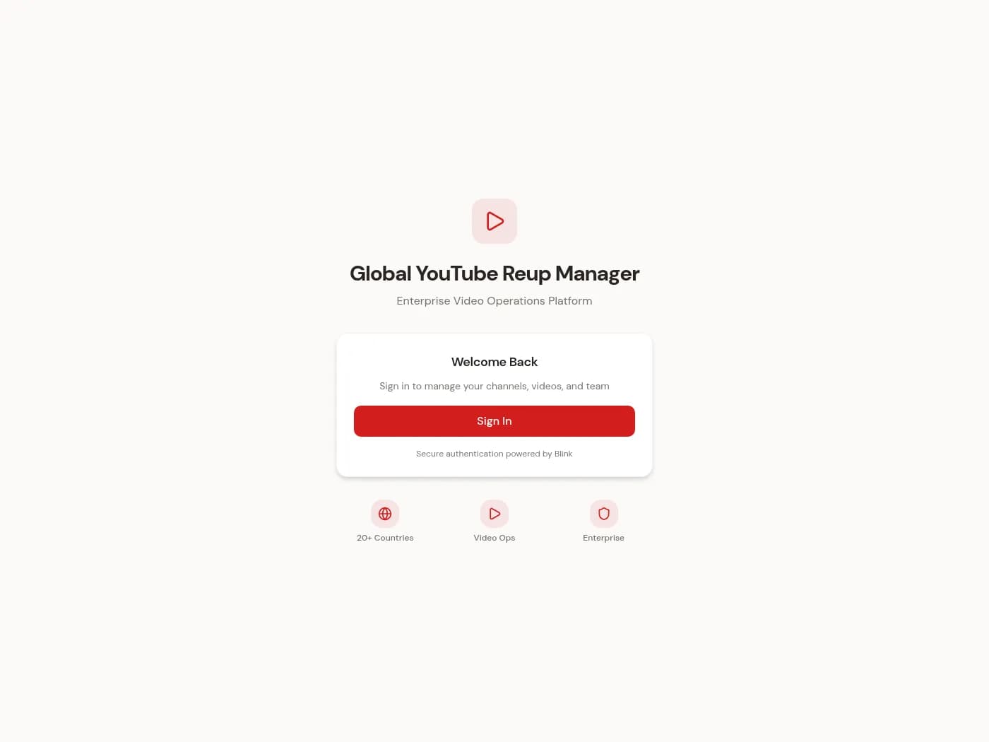 Global YouTube Reup Manager