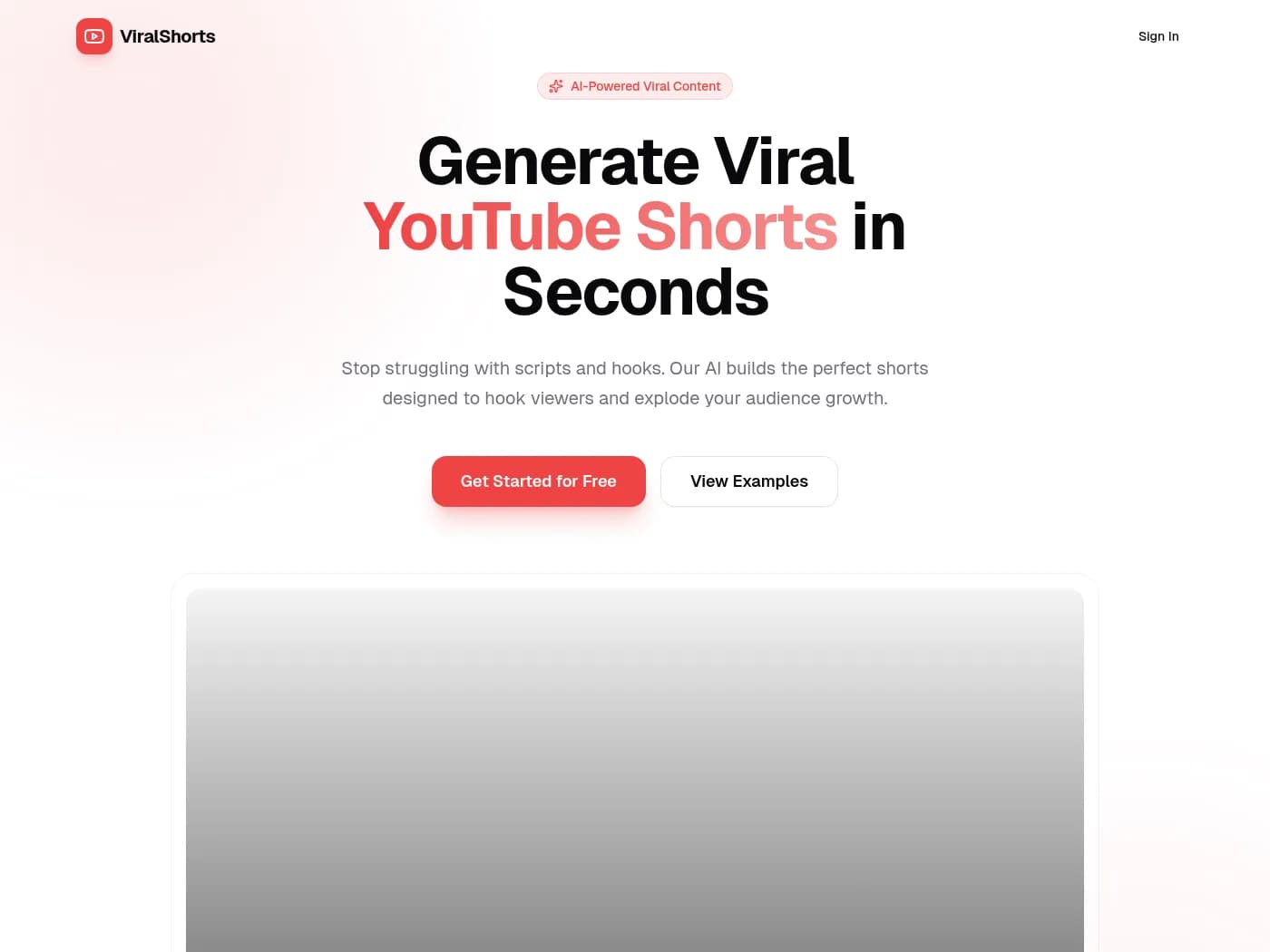 Viral Shorts Generator