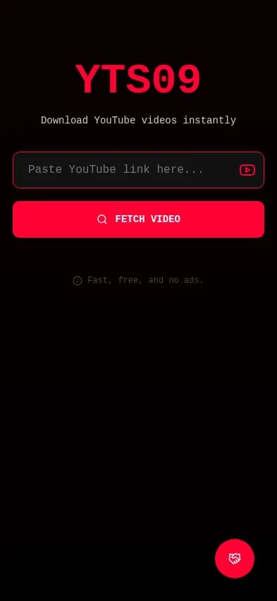 YTS09 Video Downloader