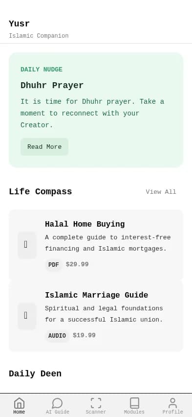Yusr Islamic Companion