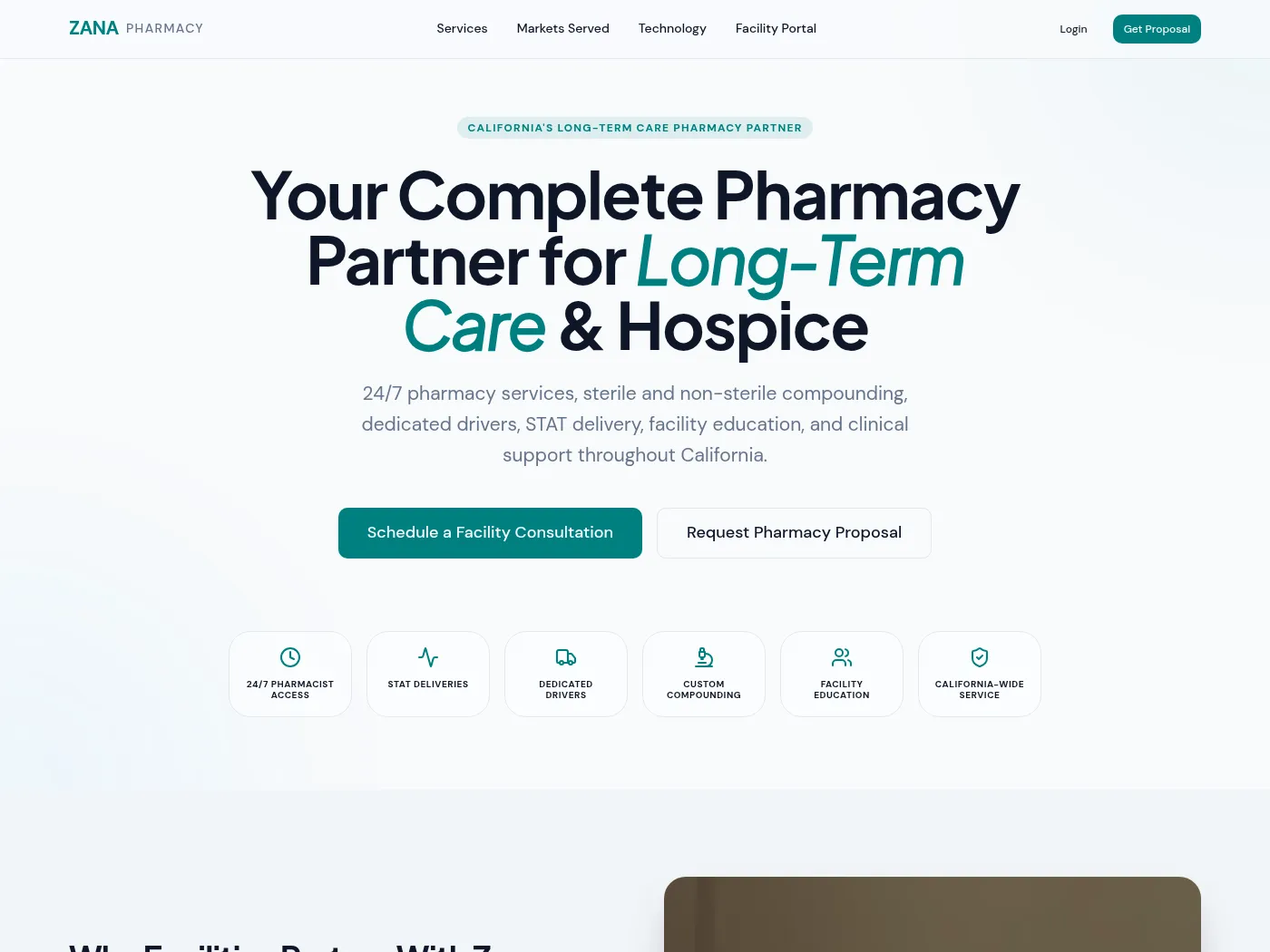 Zana Pharmacy Website