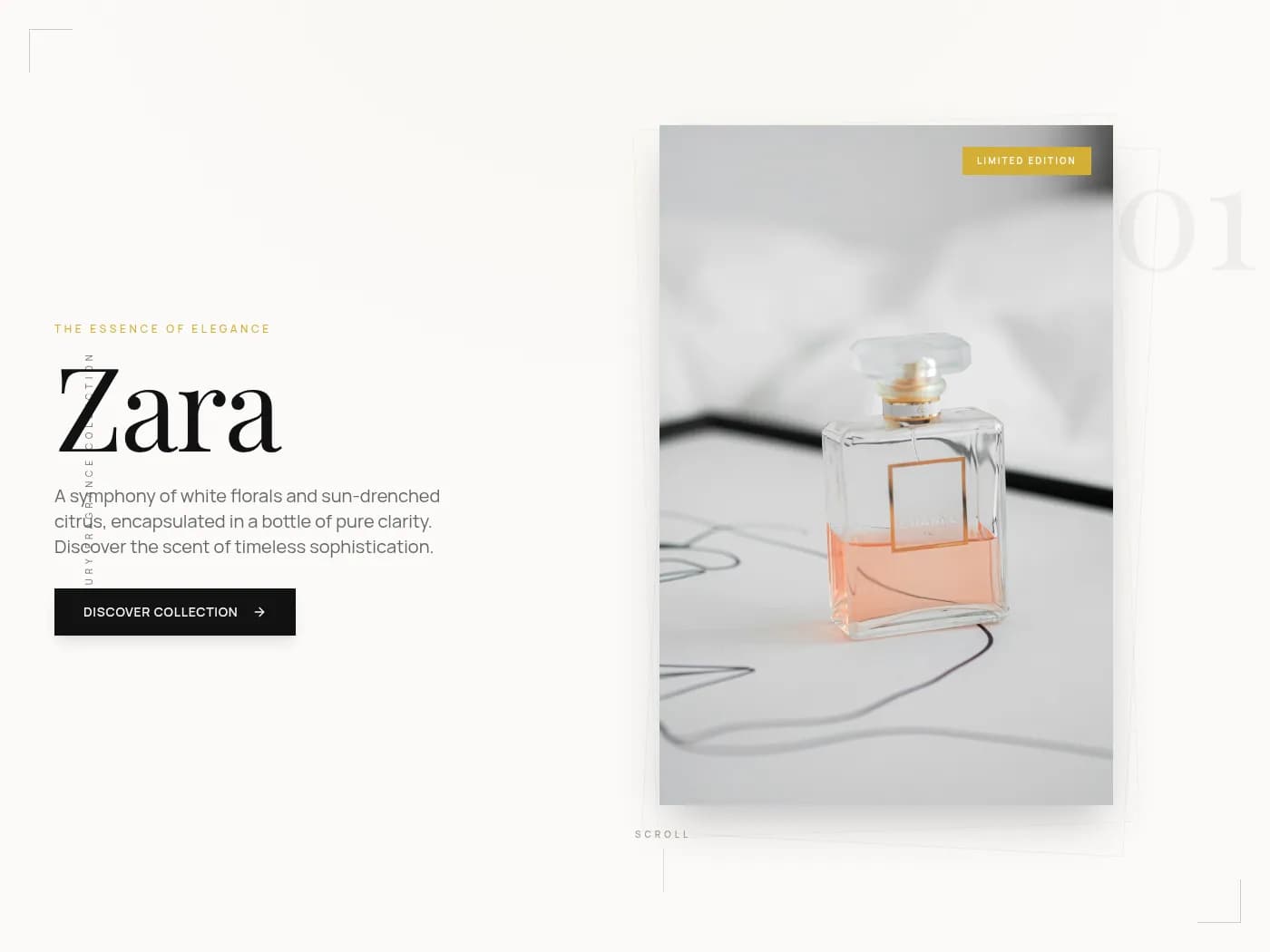 Zara Perfume Poster