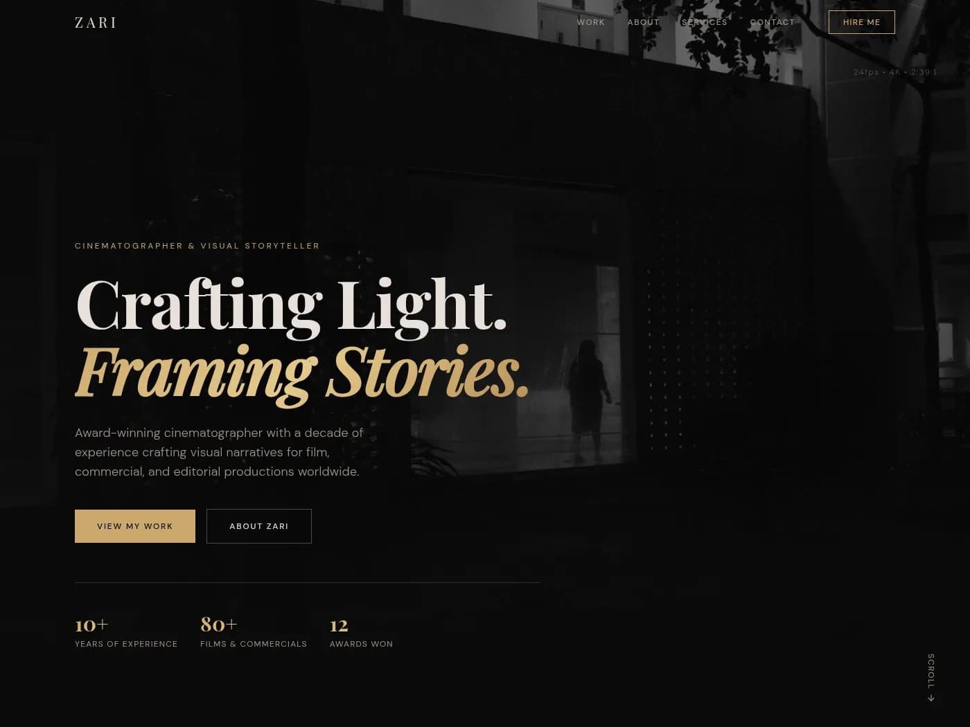 ZARI Cinematography Portfolio