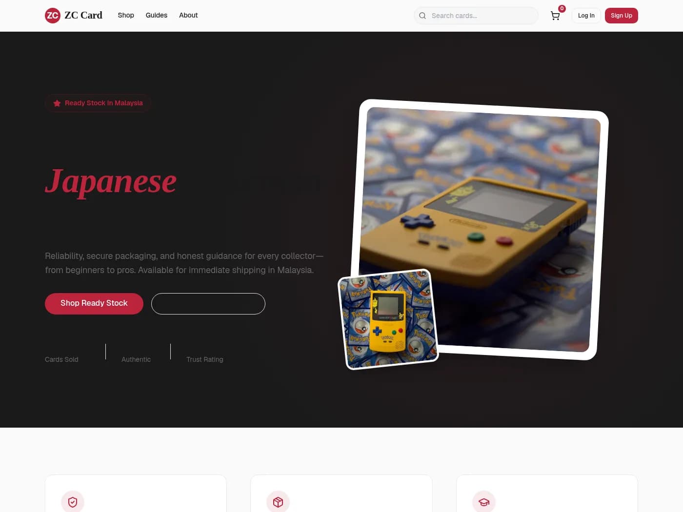 ZC Card Pokémon Store