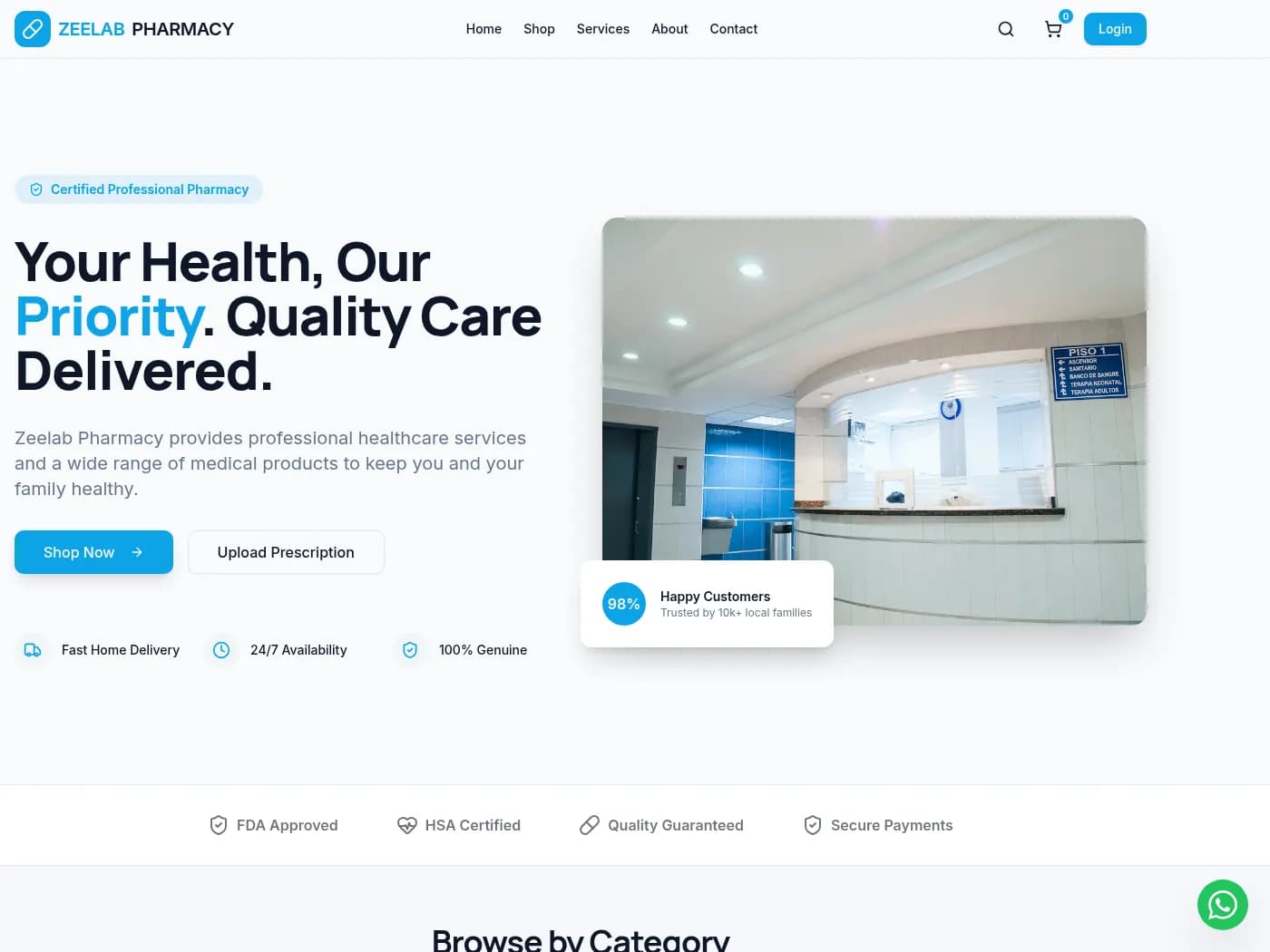 Zeelab Pharmacy Site