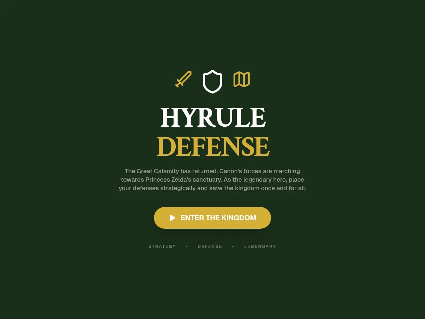Zelda Tower Defense