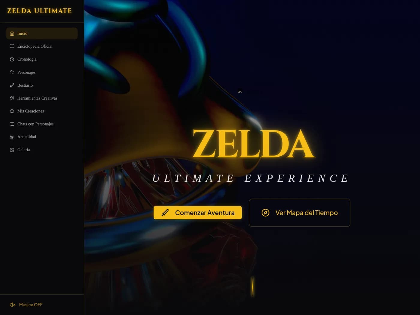 Zelda Ultimate Web App