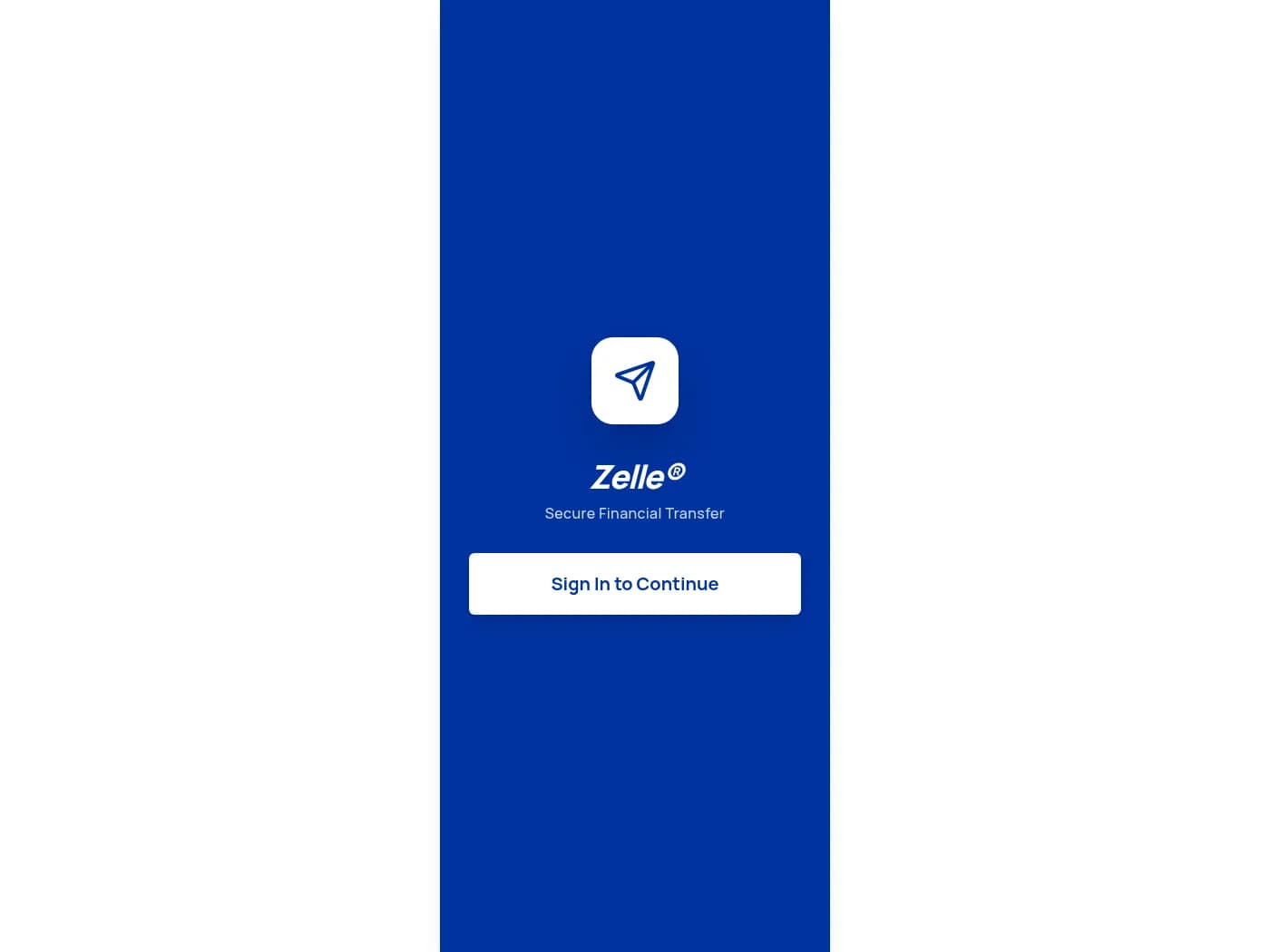 Zelle Pay Clone