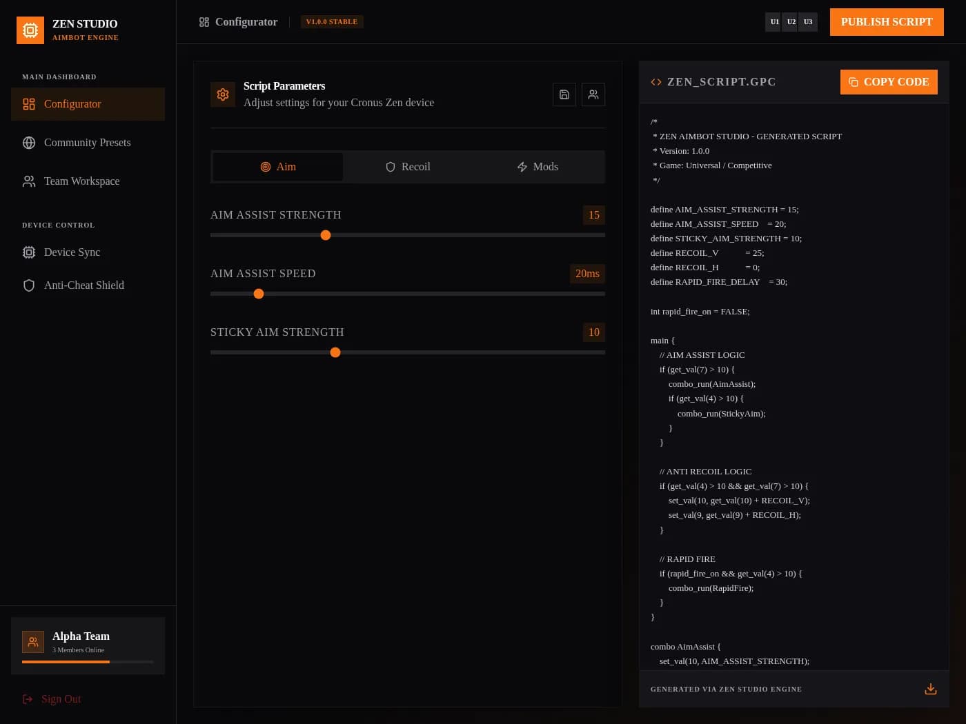 Zen Aimbot Script