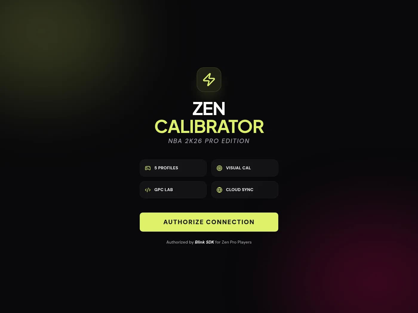 NBA 2K26 Zen Calibrator