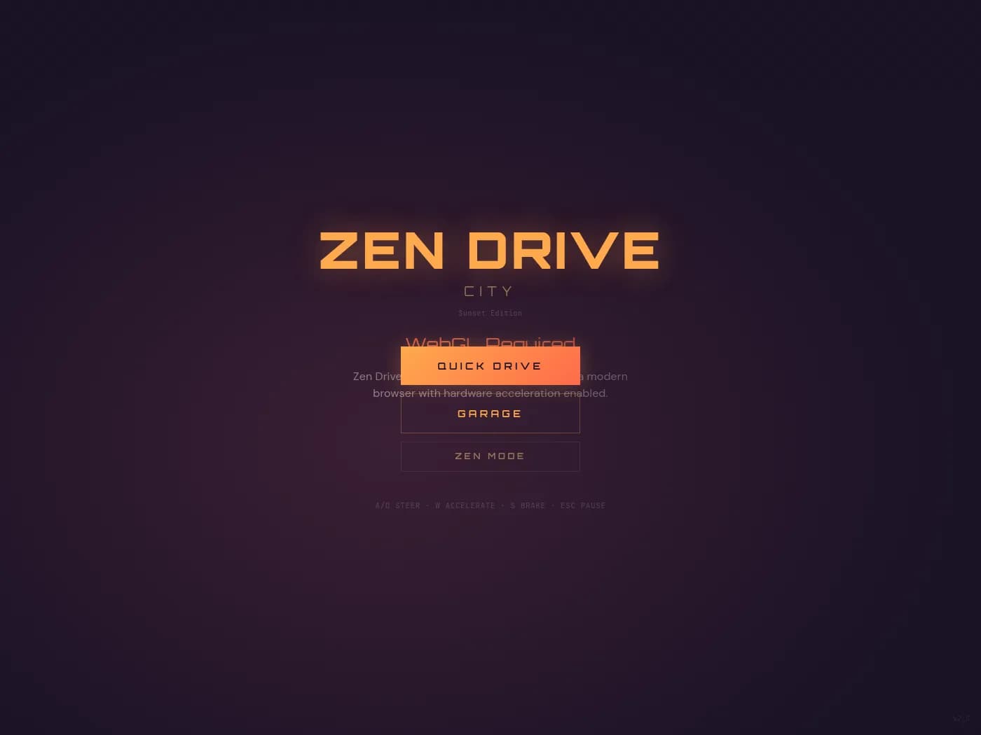 Zen Drive City