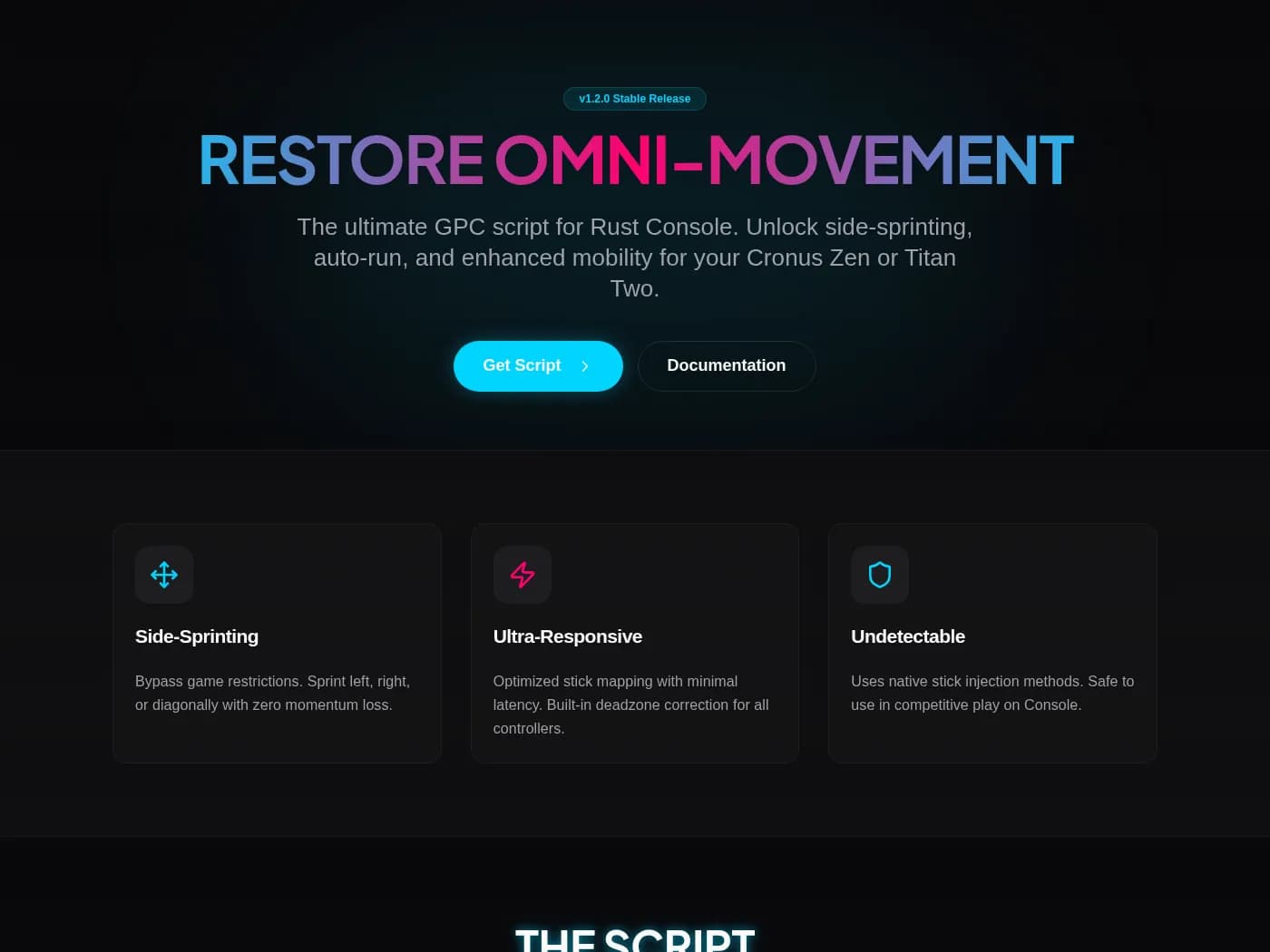 Zen Omni Movement Script