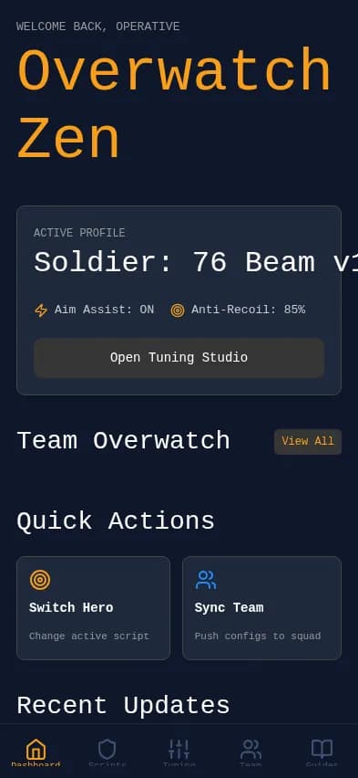 Overwatch Zen Tuner
