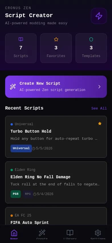 Zen Script AI Creator
